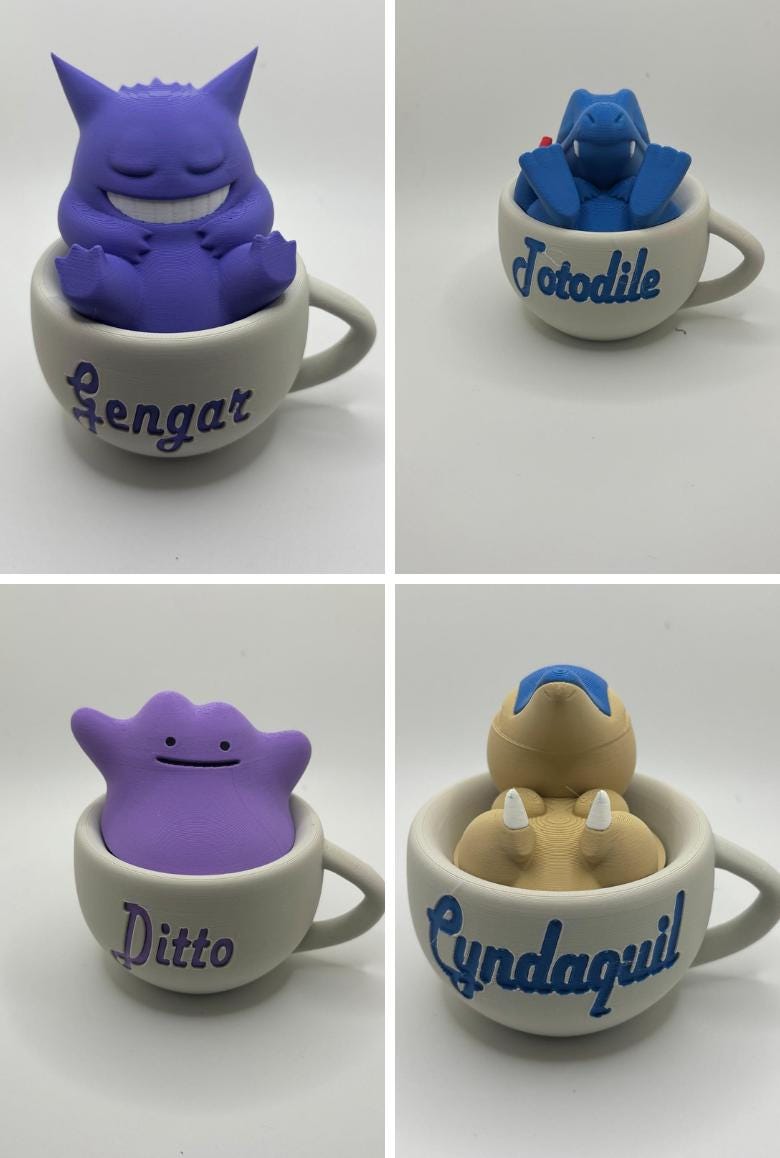 Pokemon Themed Cups! - Etsy