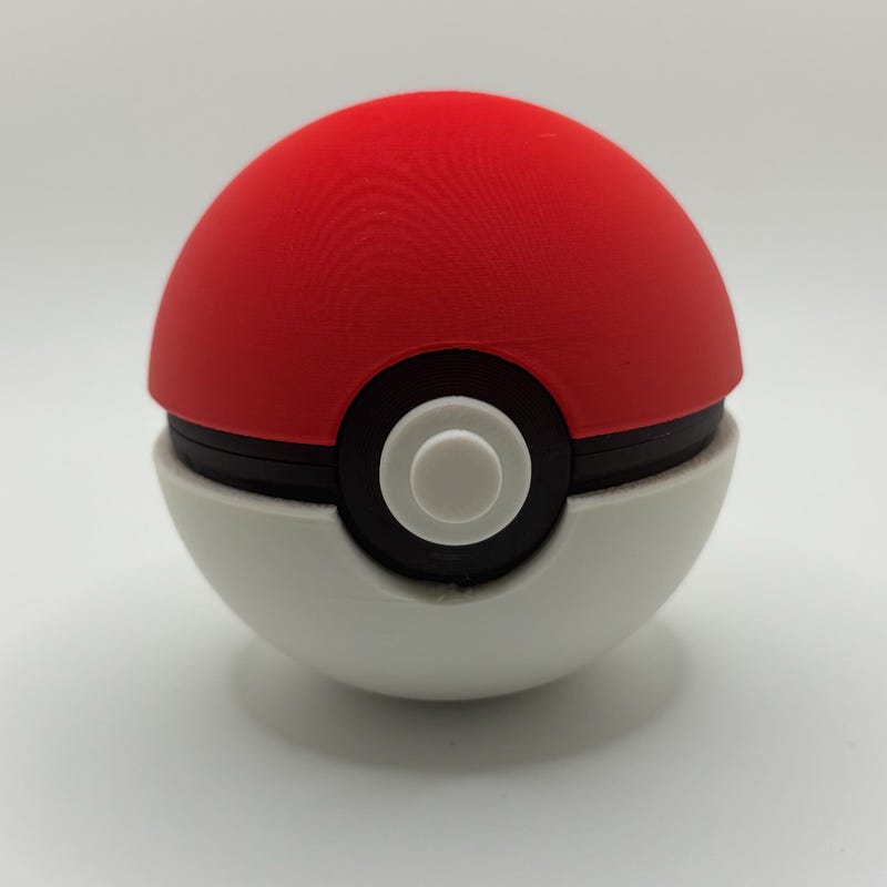 3d Printed Pokeball - Etsy
