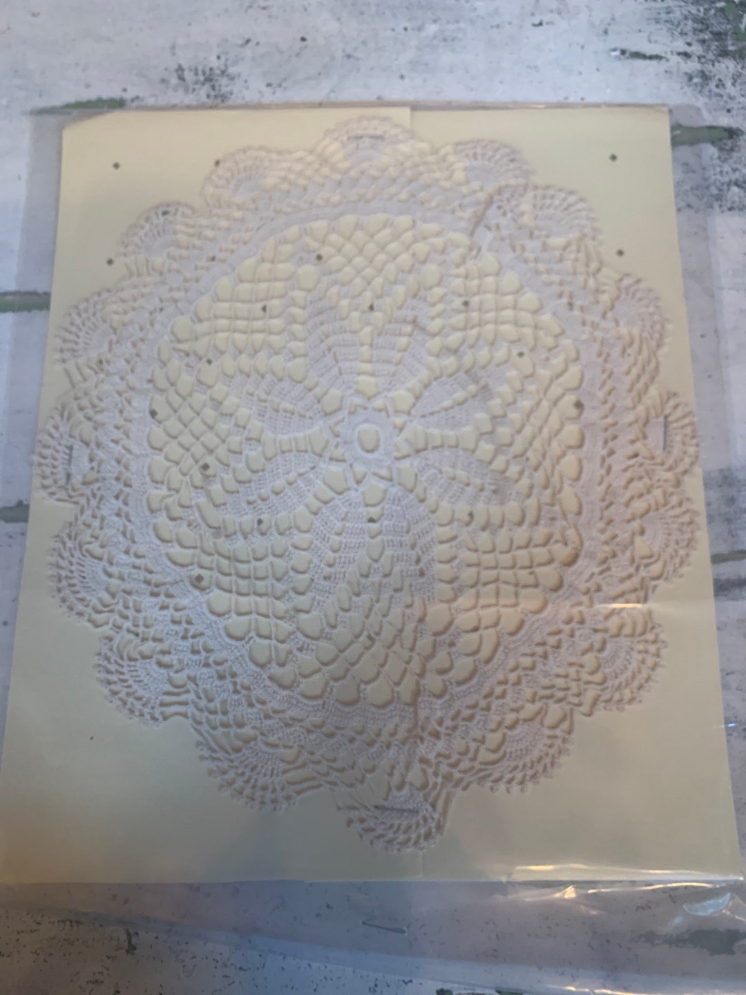 Vintage Crochet Intricate Doily Display Decorating - Etsy