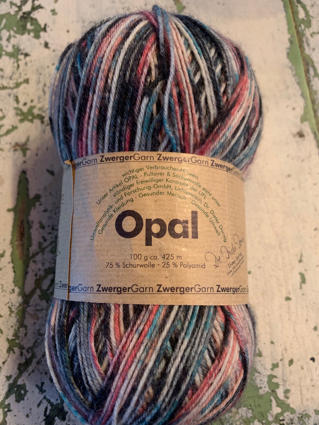Opal Wool Sock Yarn 100 G 2 Old Color - Etsy