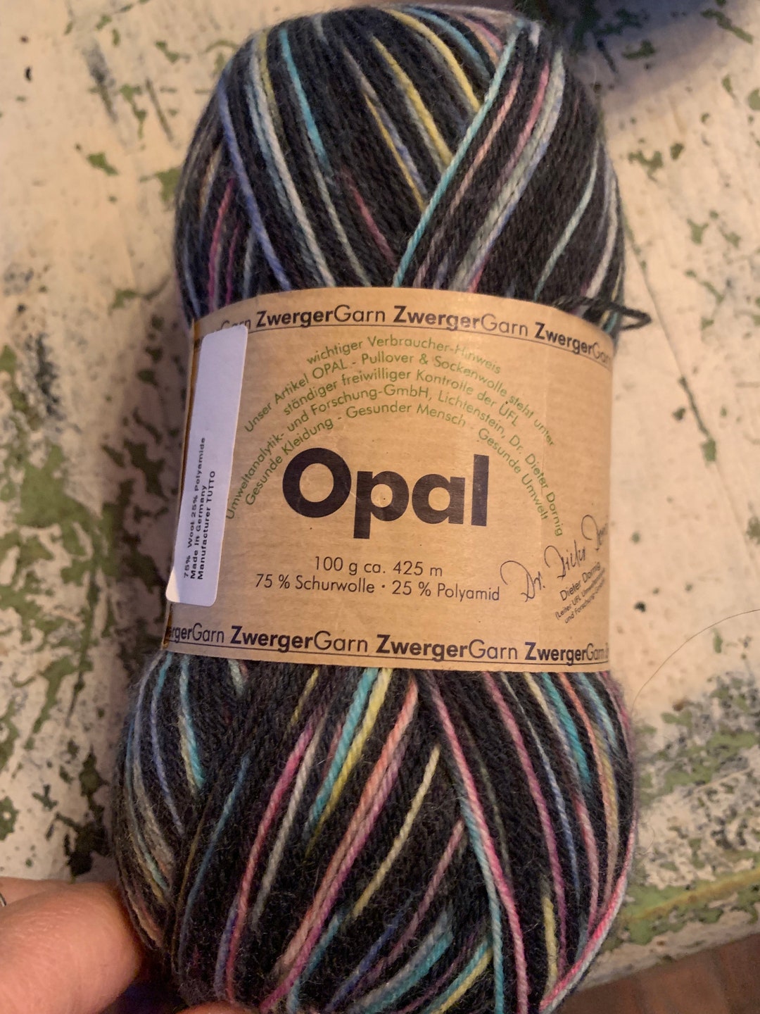 Opal Wool Sock Yarn 100 G 8 Old Color - Etsy