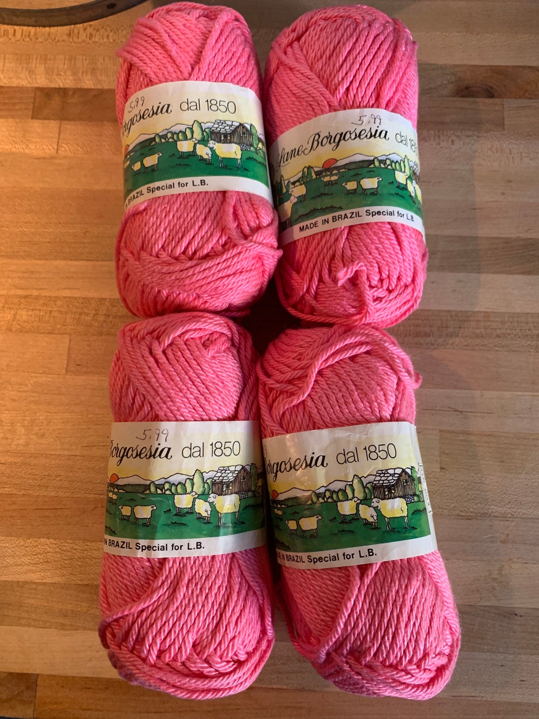 Vintage Lane Borgosesia Yarn Suzanna Cotton 100 Grams Dal 1850 - Etsy