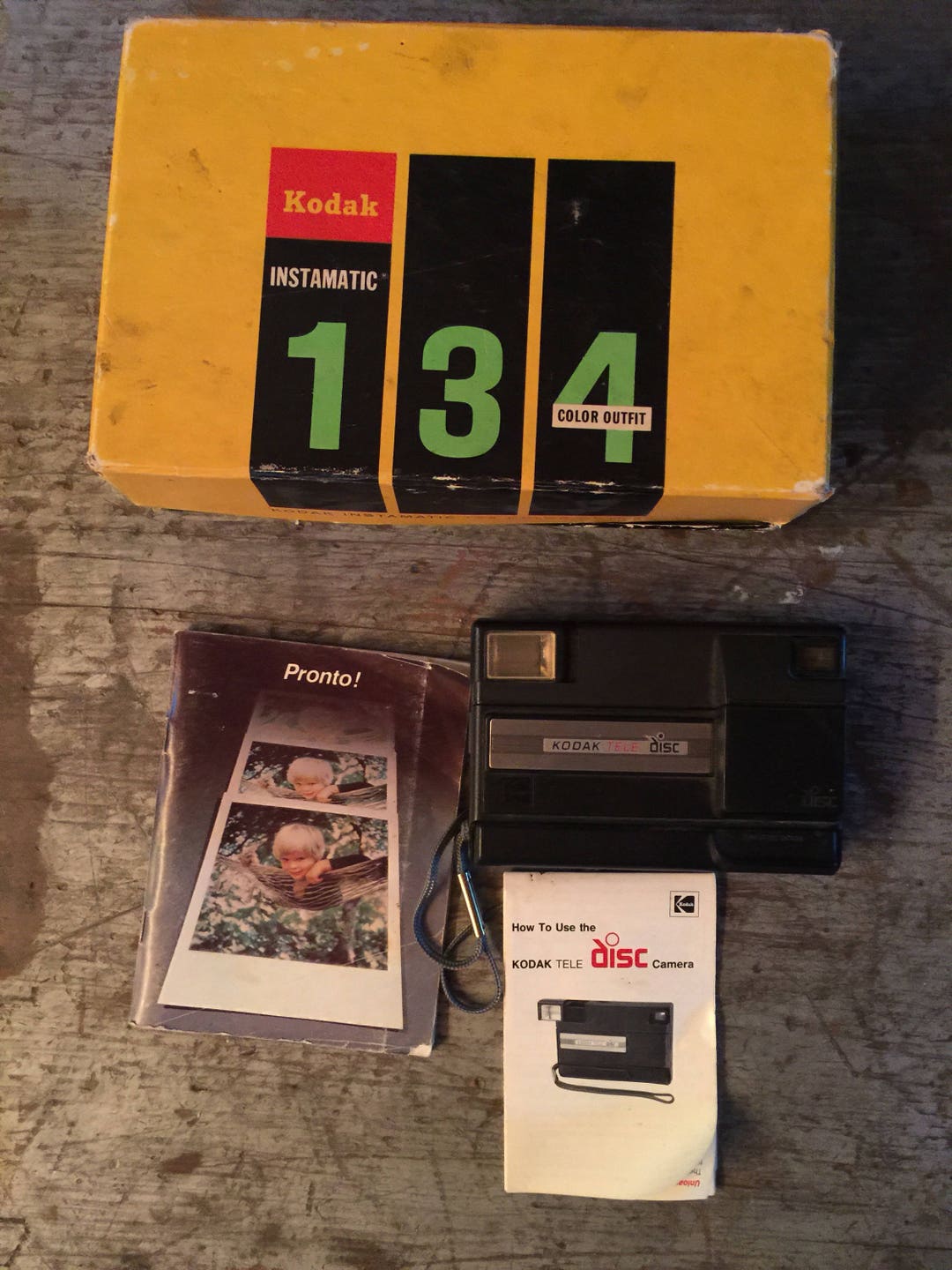 Vintage Kodak Tele Disc Teledisc Camera Photography - Etsy