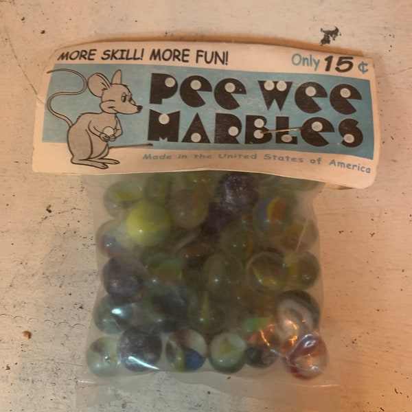 Pee Wee Marbles - Etsy