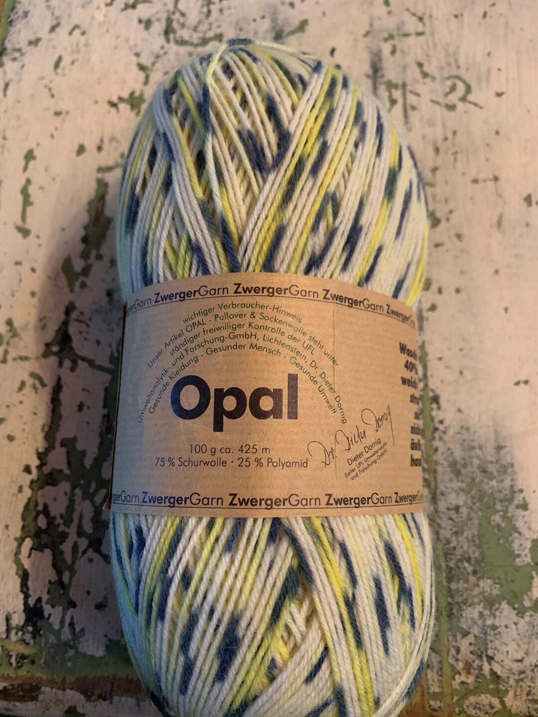 Opal Wool Sock Yarn 100 G 193 Old Color - Etsy