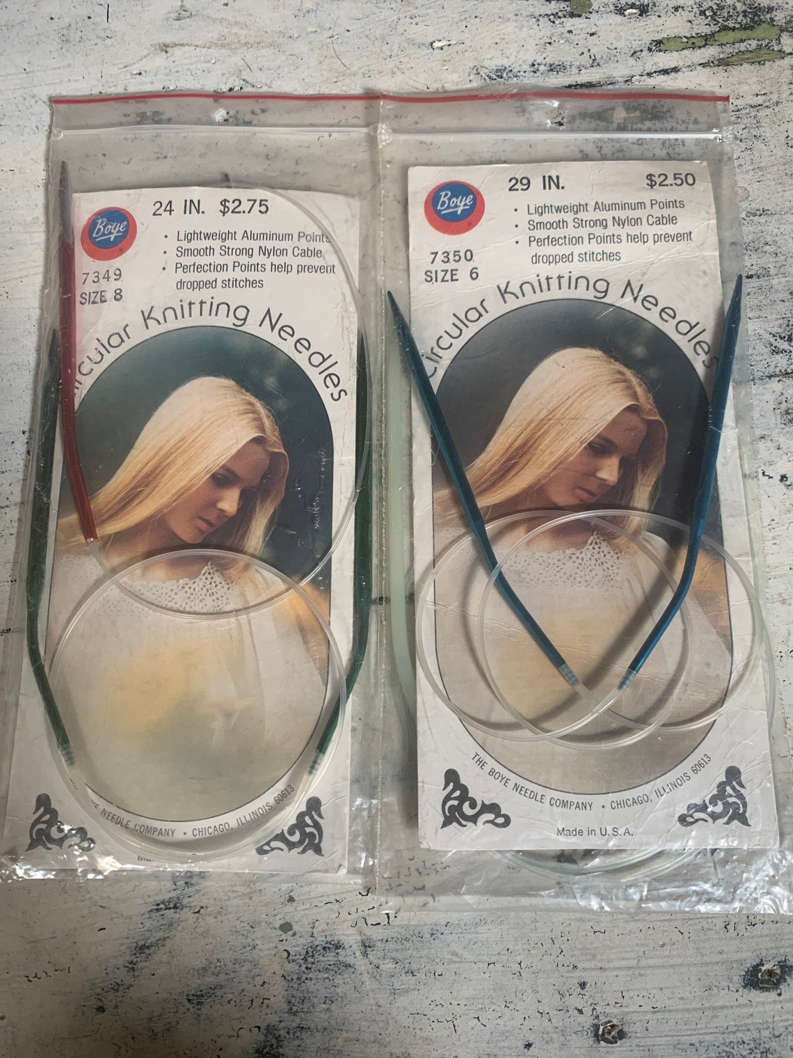 Vintage Boye Needle Co Circular Knitting Needle Lot - Etsy