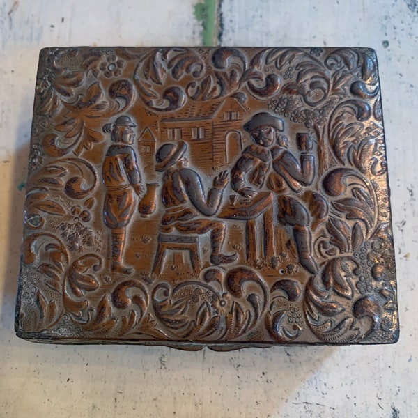 Metal Cigar Box - Etsy