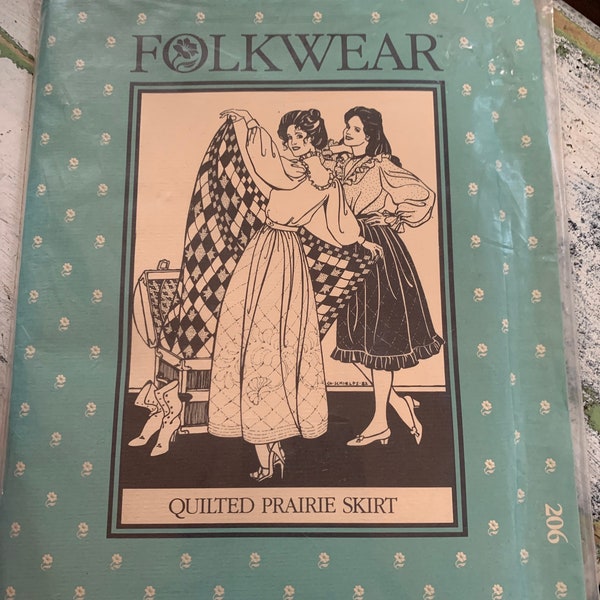 Prairie Skirt Pattern - Etsy