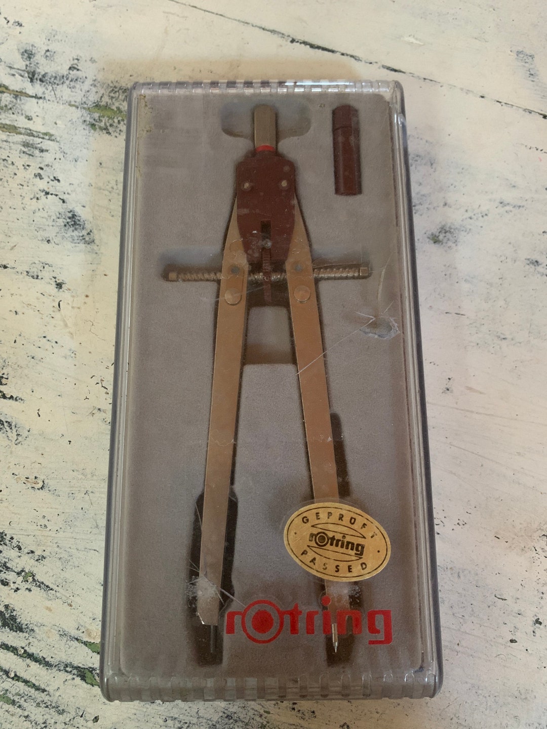 Vintage Rotring West Germany Compass - Etsy