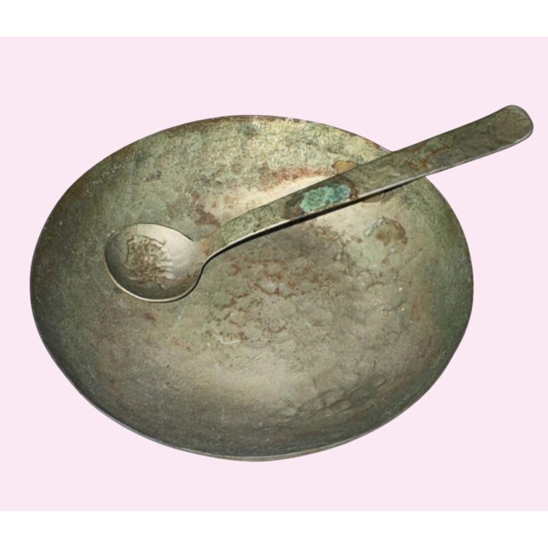 Brass Salt Spoon - Etsy