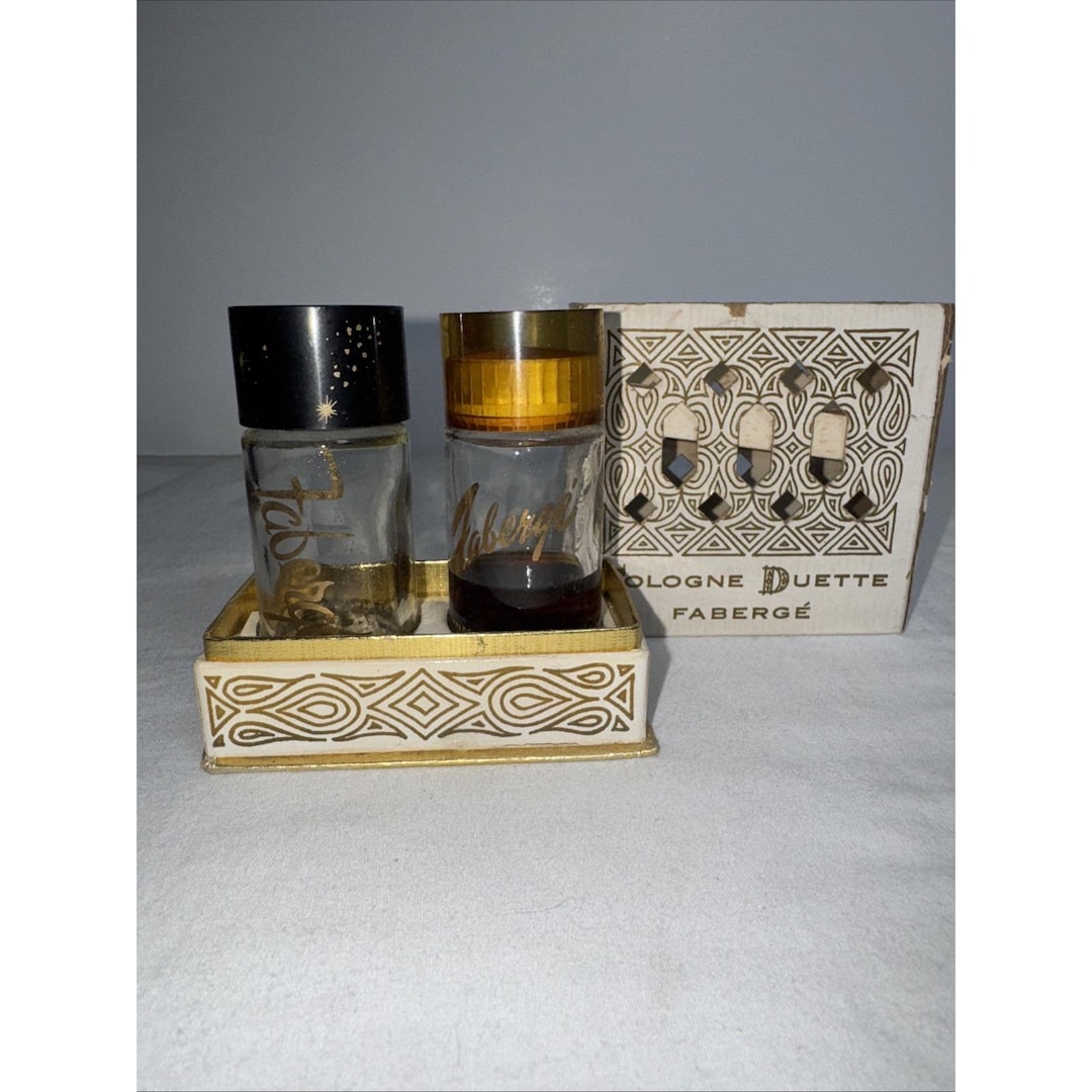 Faberge Woodhue Bottles Only Duette Kit Vintage 9930 Rare - Etsy