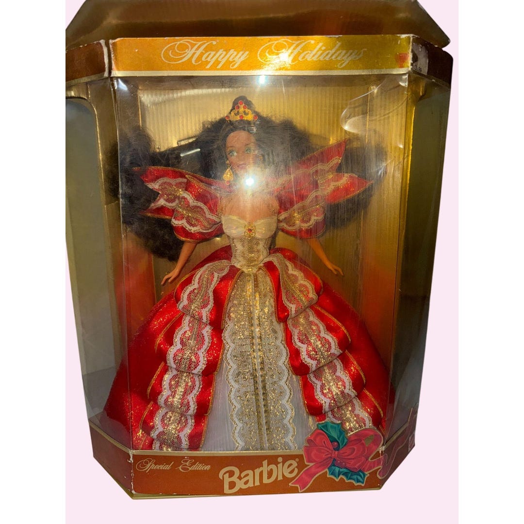 Surprising 10th Anniversary Happy Holidays Barbie Photos