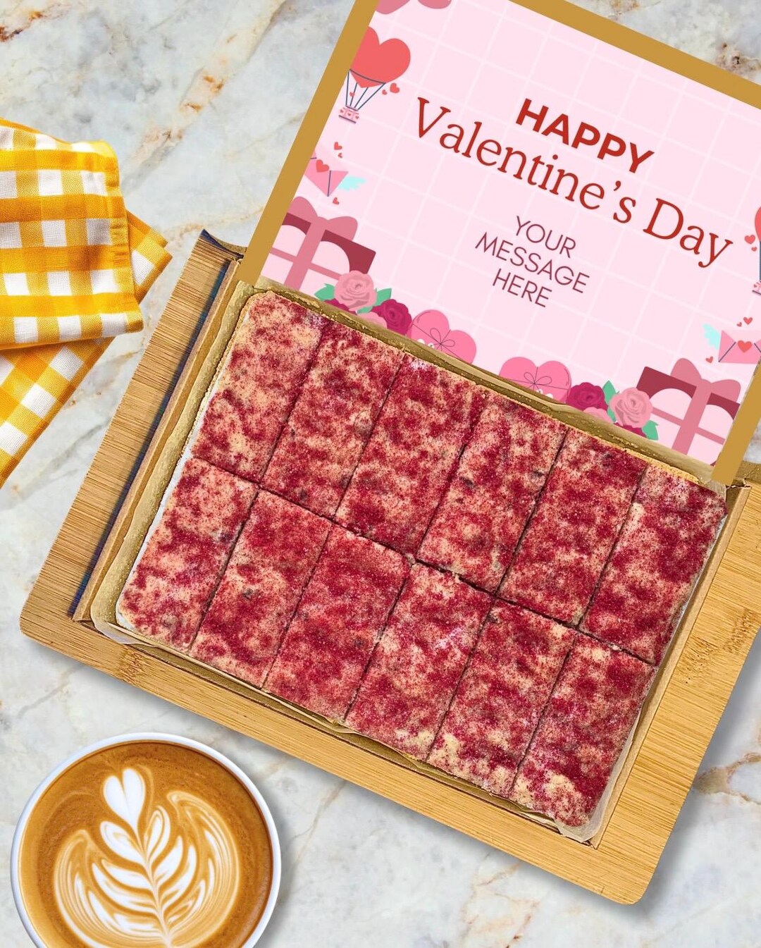 Shortbread Gift Box | 6 Flavours | Vegan | Gourmet Letterbox Treat ...