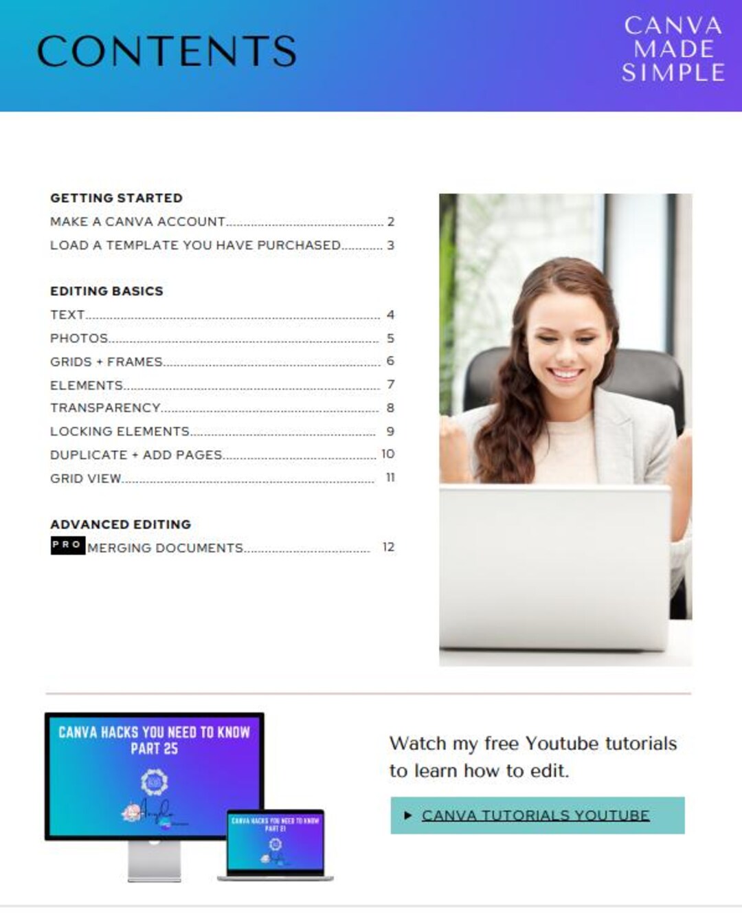 Canva Tutorial for Fully Explainer 2025 - Etsy