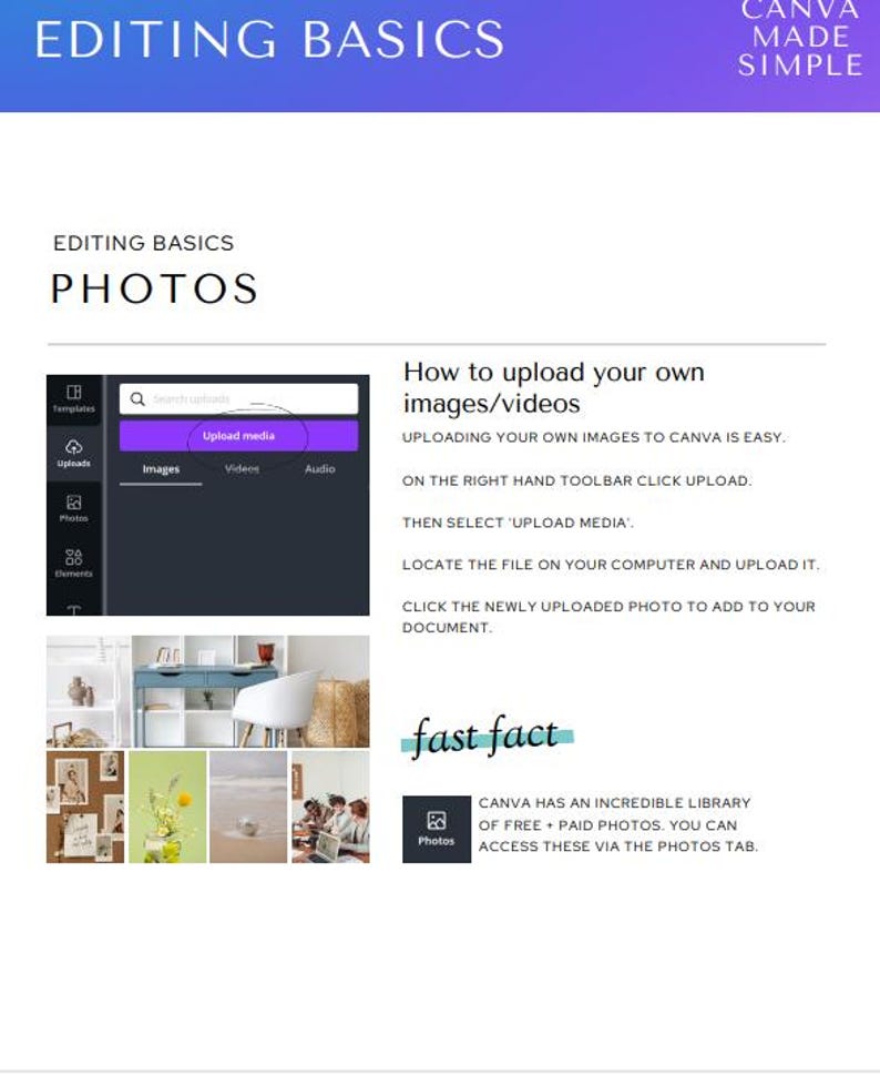 Canva Tutorial for Fully Explainer 2025 - Etsy