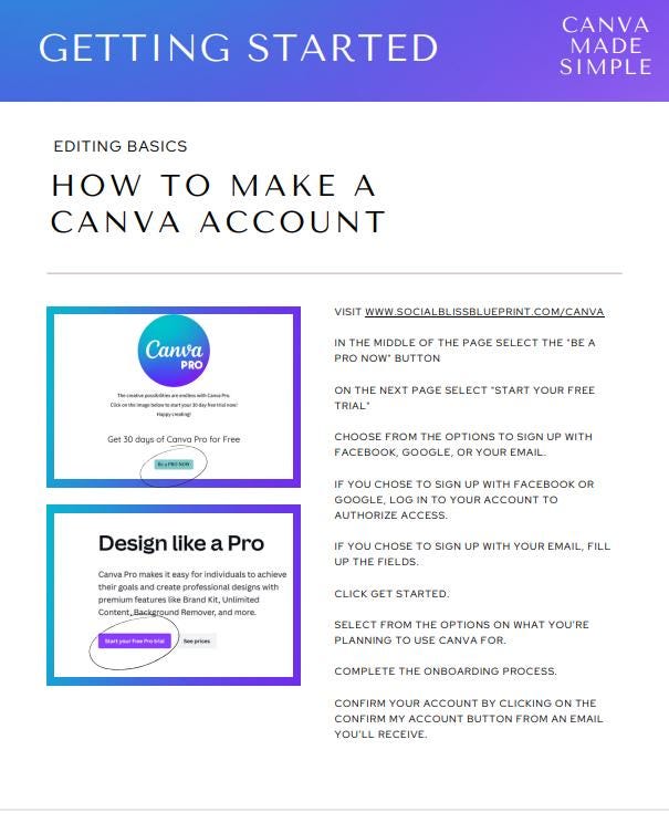 Canva Tutorial for Fully Explainer 2025 - Etsy