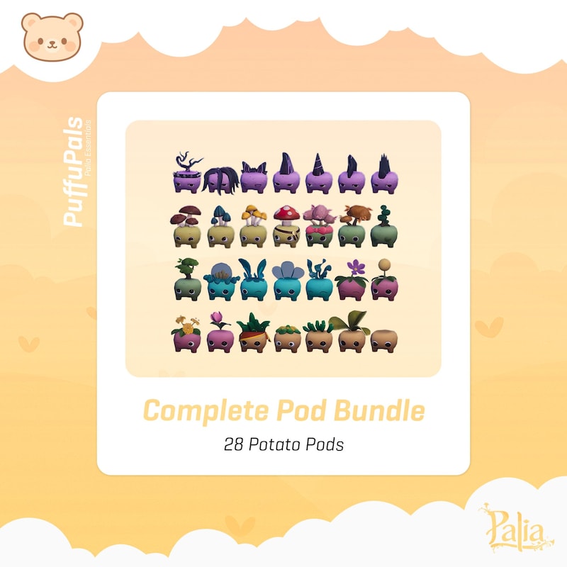 Potato Pod Palia - Etsy