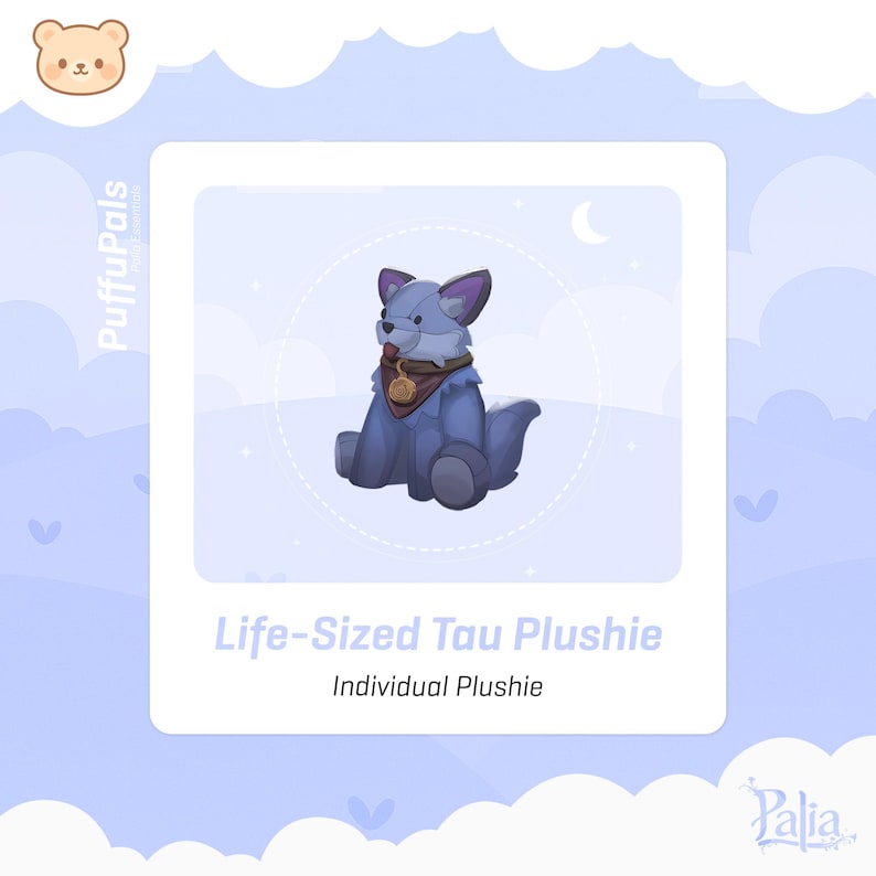 Palia | Life-sized Tau Plushie - Etsy