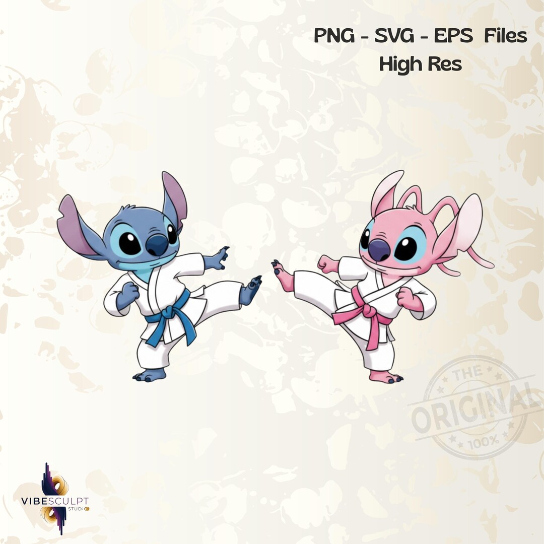 Stitch Karate PNG, Cute Stitch Karate Clipart, Kawaii Stitch Sport PNG ...