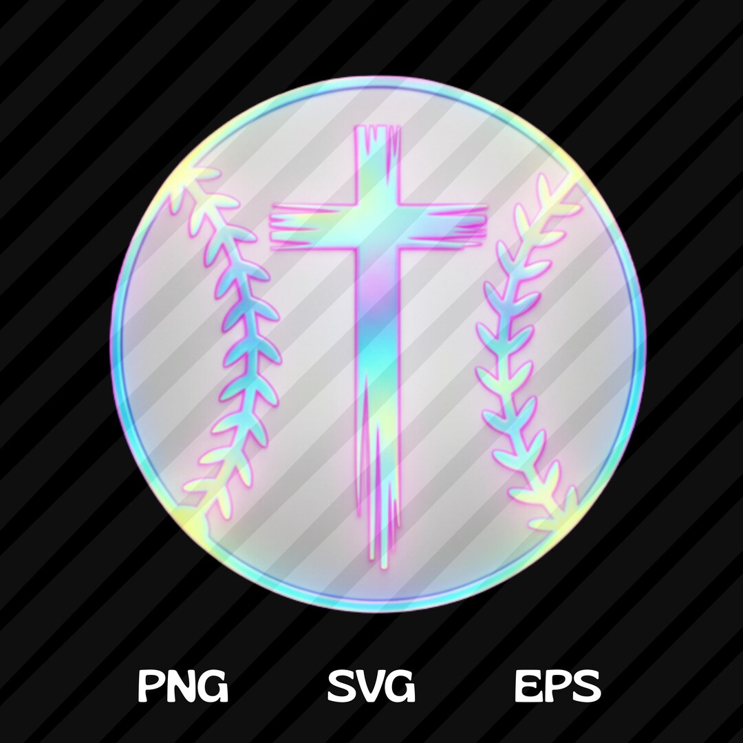 Christian Baseball Faith Sports PNG SVG T-shirt Design, Baseball DTF ...