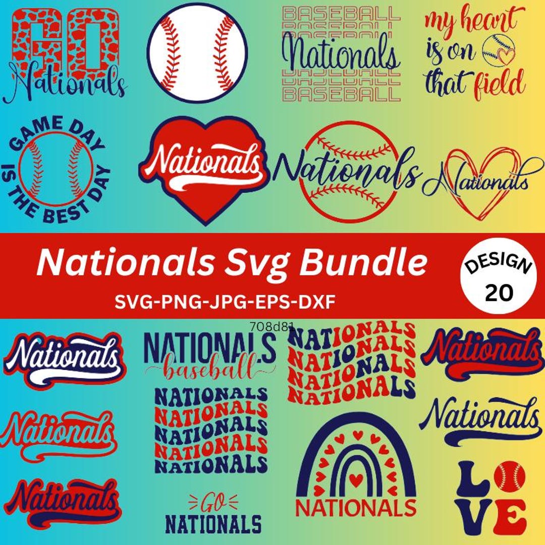 Nationals Svg Bundle, Nationals Png Bundle, Nationals Shirt Svg ...