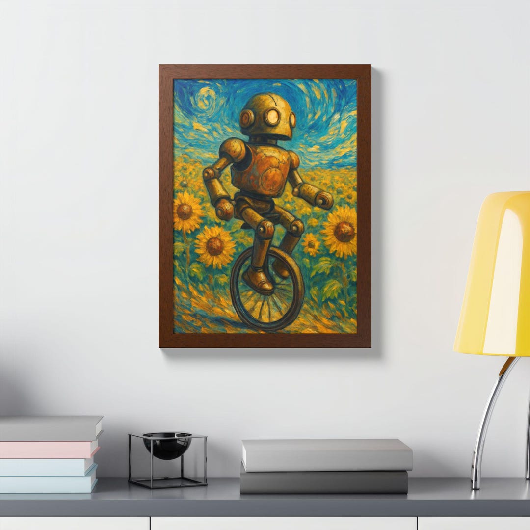 Cute Robot Posters, Baby Boy Room Decoration, Framed or Printable ...