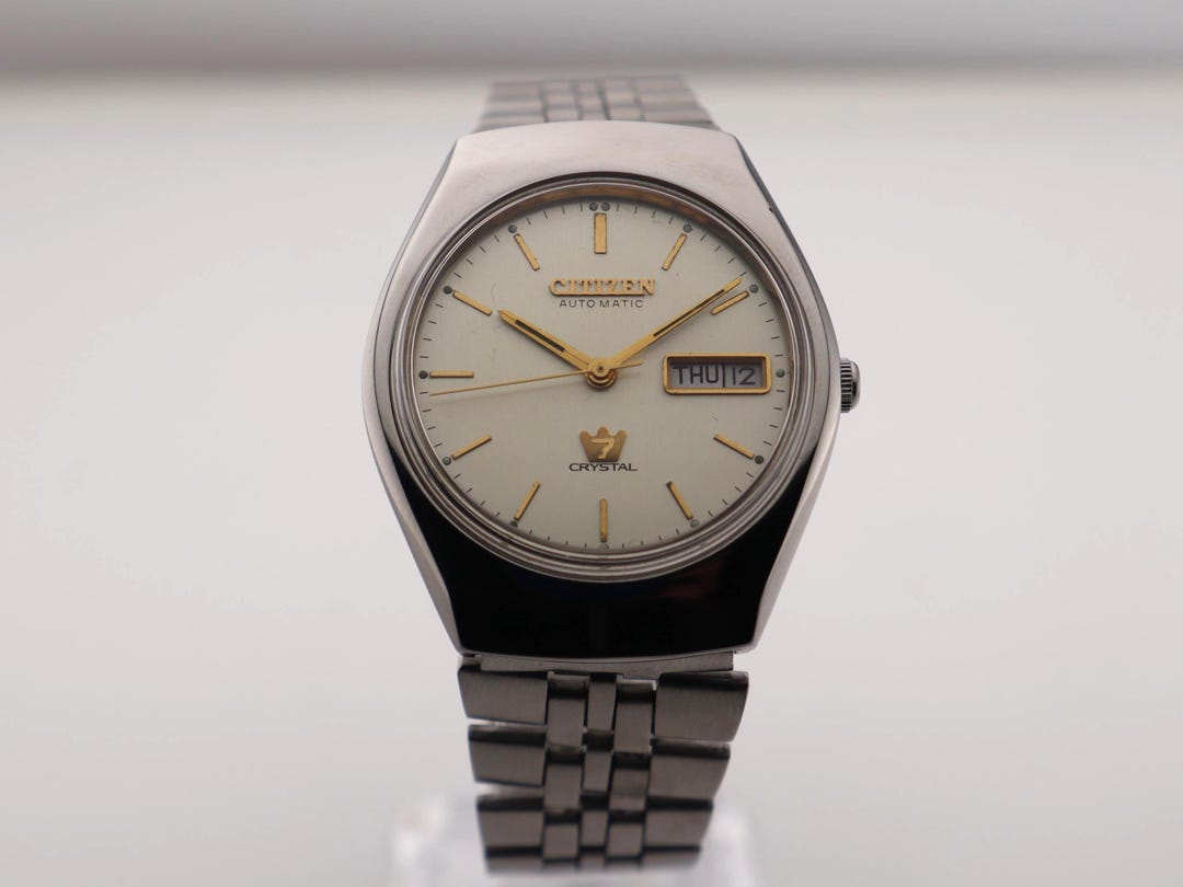 Fully Serviced Original Vintage Citizen Automatic 8200A Day - Date Men ...