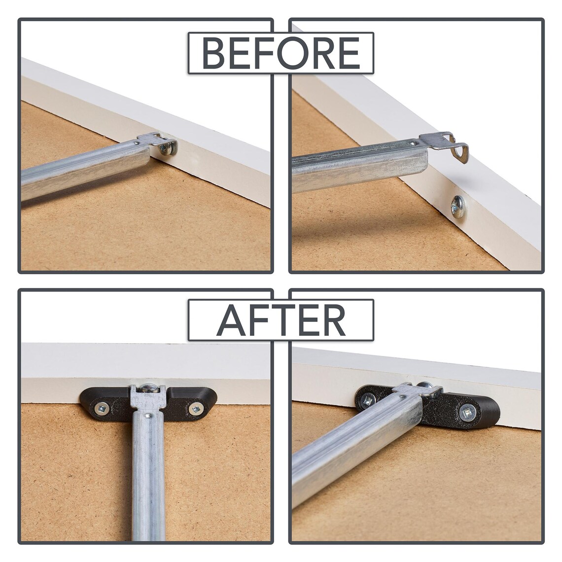 Drawer Fixing Brackets for Ikea Malm (6-pack) - Prevents Bottom Sagging ...