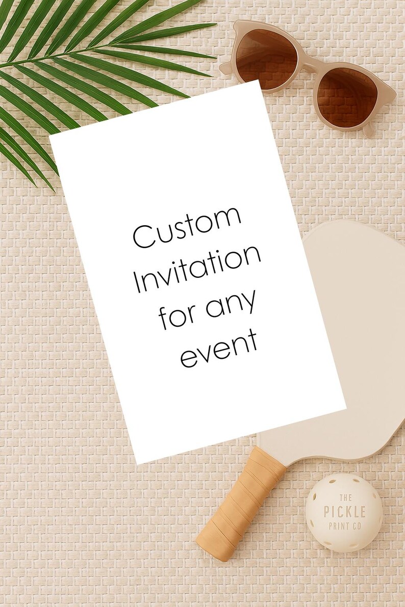 Custom Party Invitation Template Editable Digital Download - Etsy