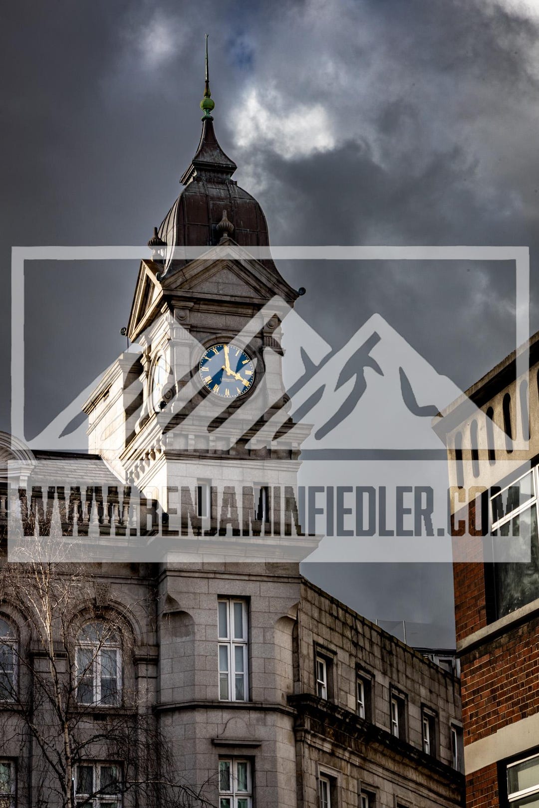 Mercer Building Dublin Ireland Print | Gothic Architecture Wall Art ...