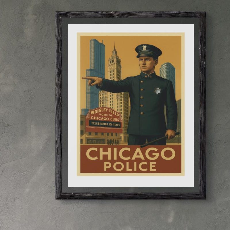 Chicago Police - Etsy