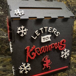 Letters to Krampus Box - Etsy