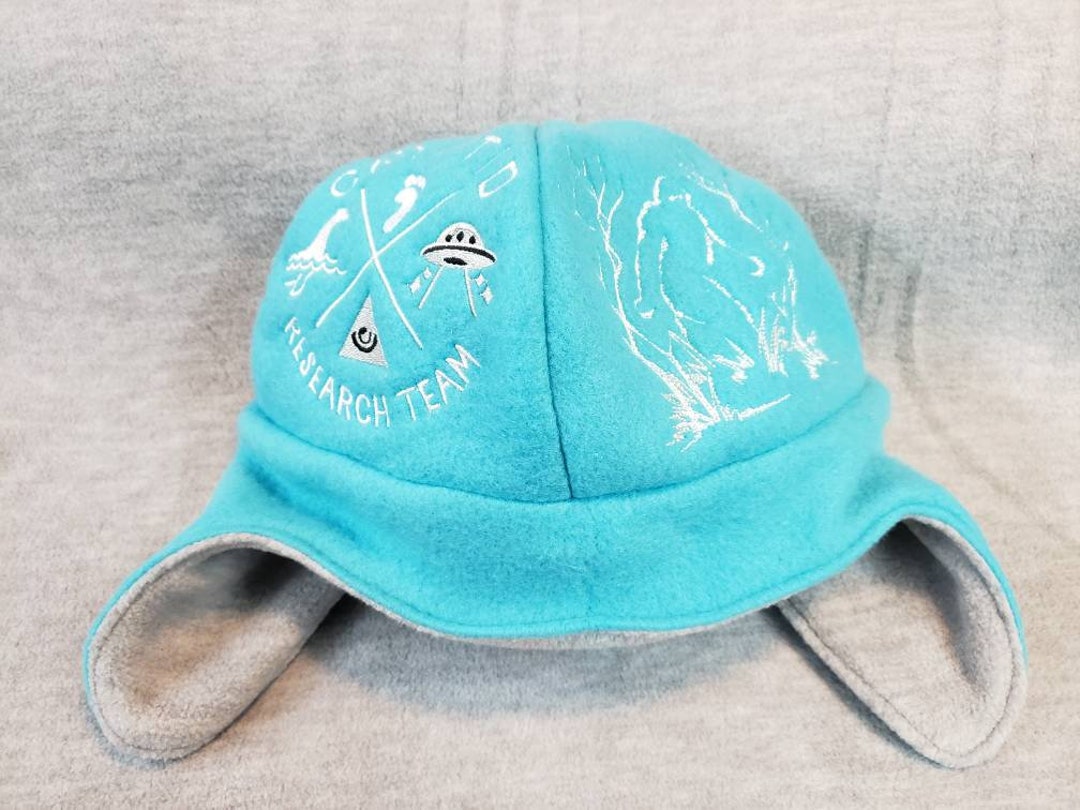 Yeti Cryptid Research Team Earflap Fleece Hat - Etsy