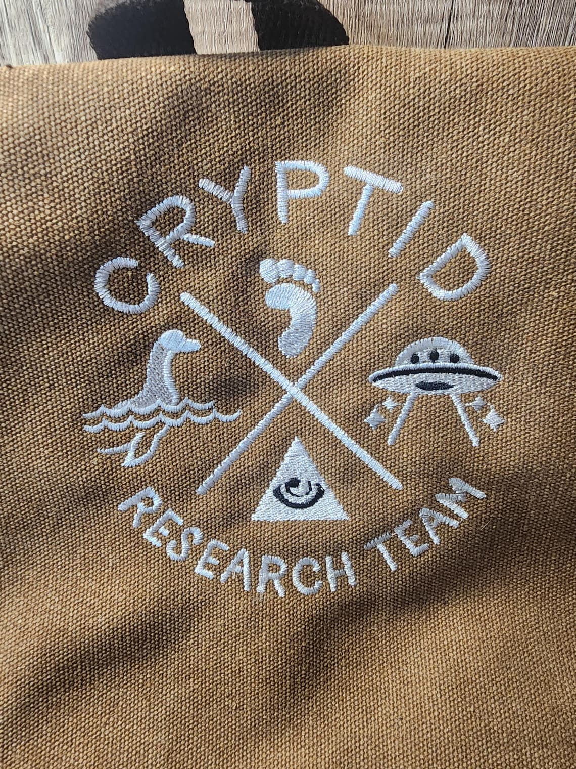 Cryptid Research Team Backpack Tan - Etsy