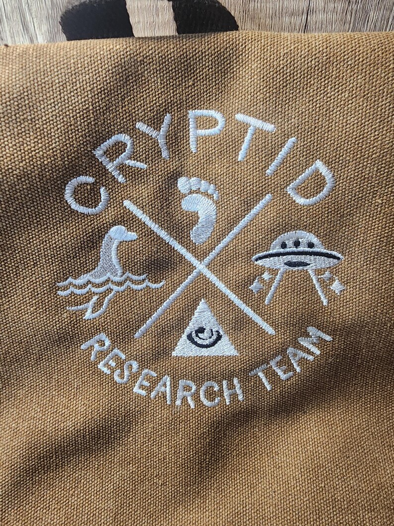 Cryptid Research Team Backpack Tan - Etsy
