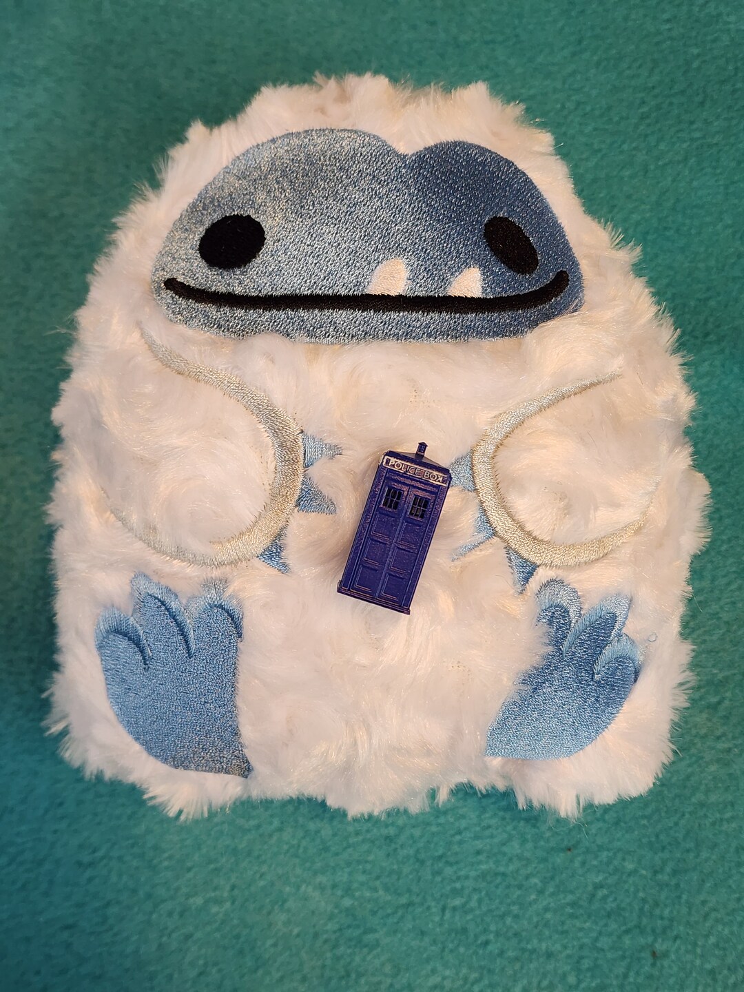 Doctor Who Inspired Tardis Yvette the Abominable Snoman or Yeti Stuffed ...