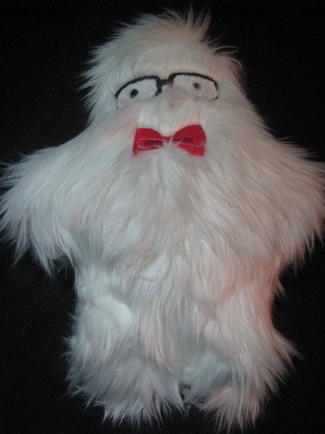 Geek Nerd Yeti Plush Stuffed Animal - Etsy