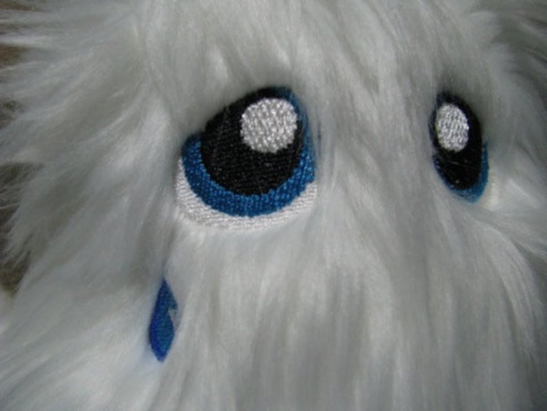 Sad Crying Yeti Plush Stuffed Animal - Etsy