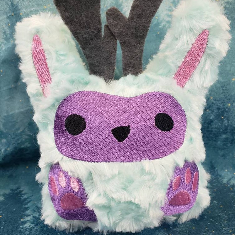 Jackalope Plush - Etsy