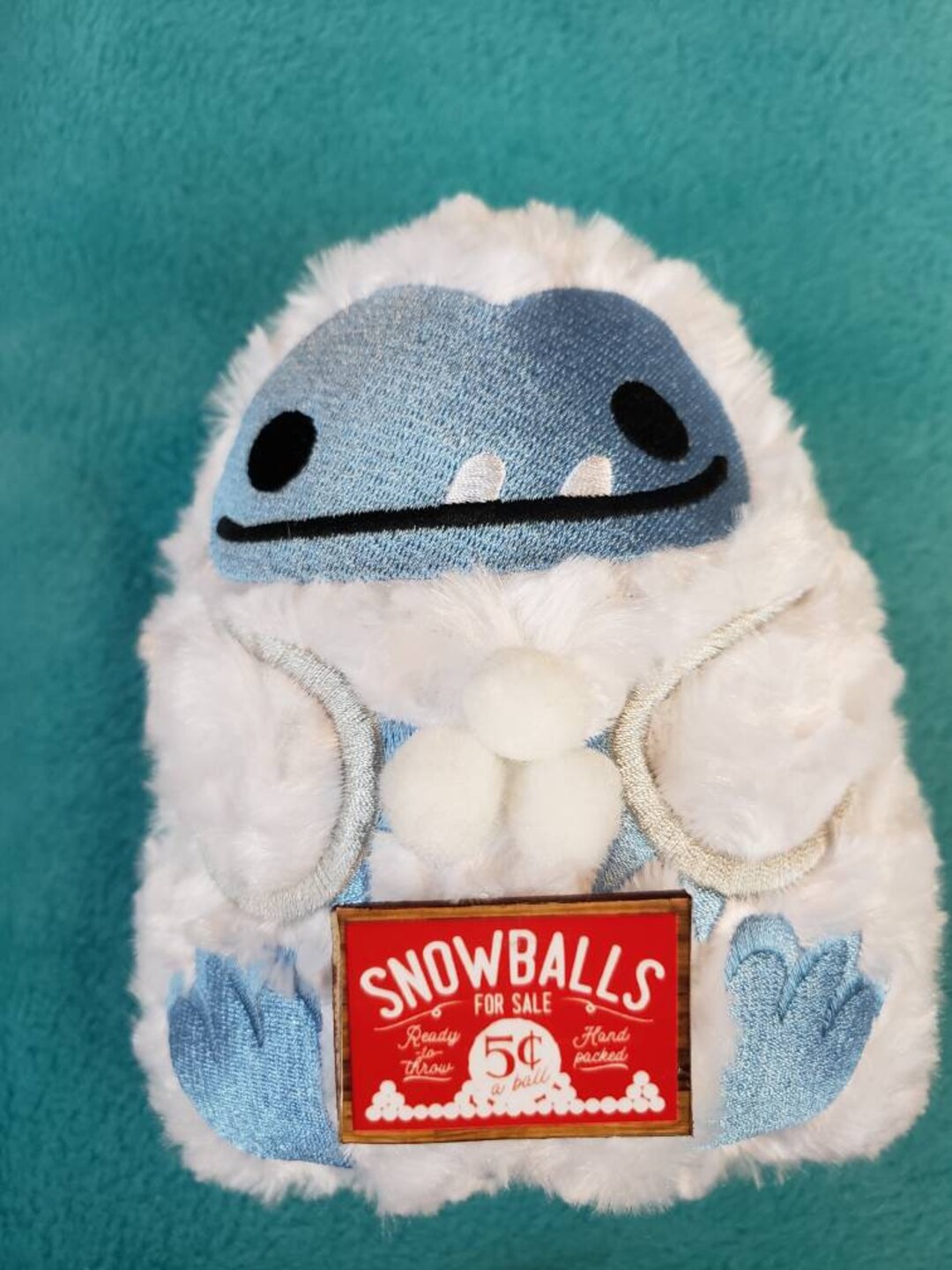 Snowballs for Sale Snowball Fight Yvette the Abominable Snoman or Yeti ...