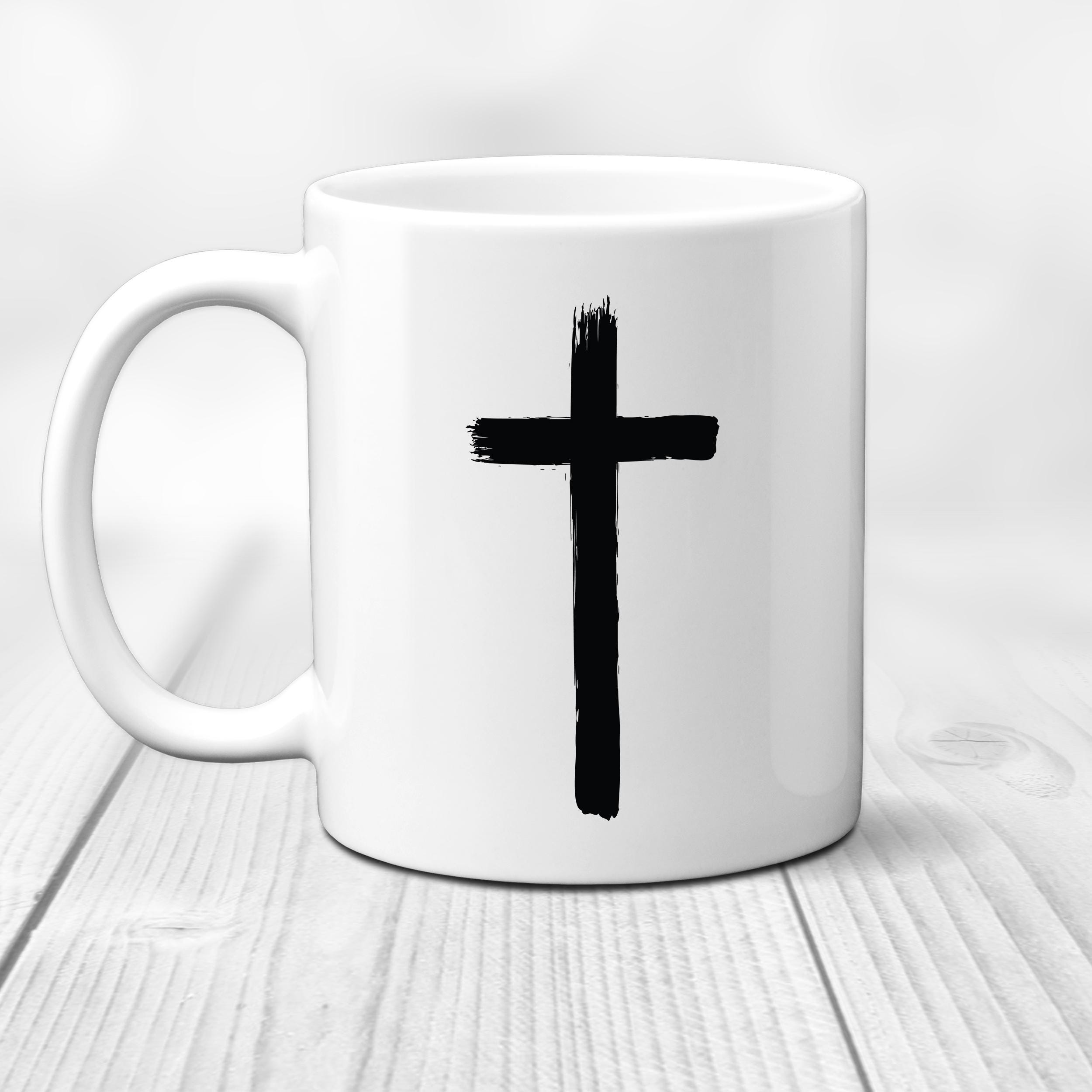 Brush Stroke Cross SVG, Rustic Christian Cross PNG Bundle - Etsy
