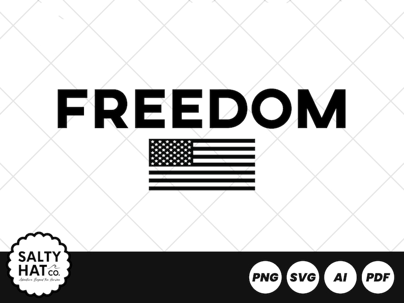 Freedom Shirt Design: Patriotic SVG PNG for Tee T-shirt American Flag ...