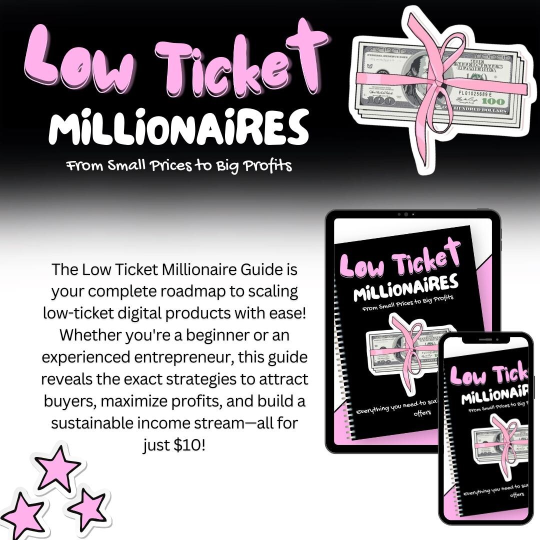 Low Ticket Offer Strategy Guide | Digital Sales Blueprint for Passive ...