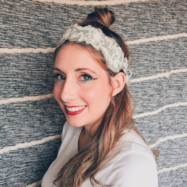 Bohemian Wedding Headband Etsy