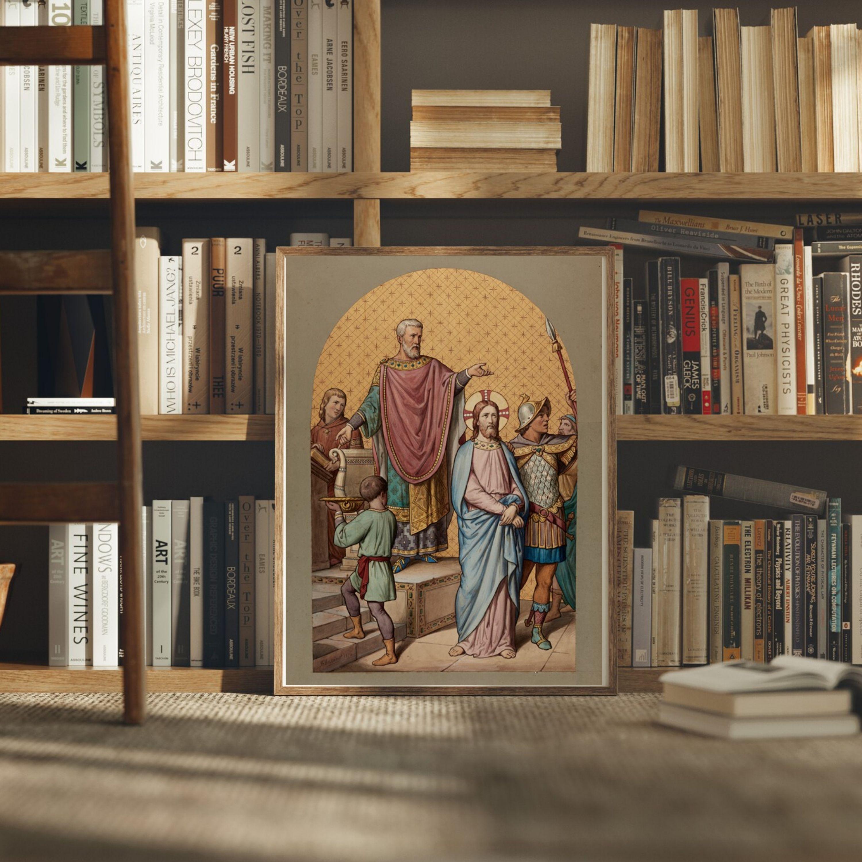 Stations of the Cross Vintage Catholic Wall Art | Set of 13 Digital ...