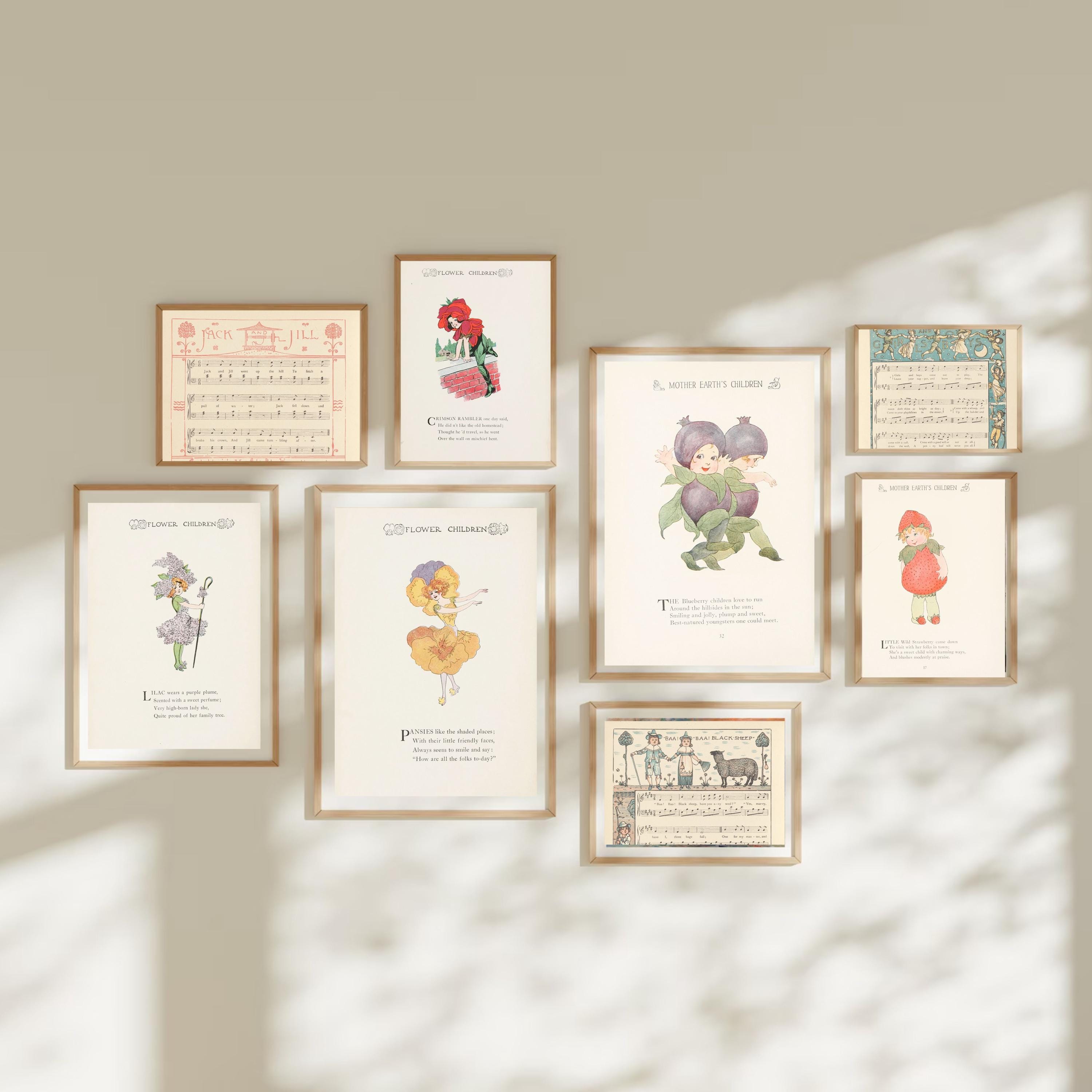 300+ Vintage Storybook Illustrations: Whimsical Children's Art (digital ...