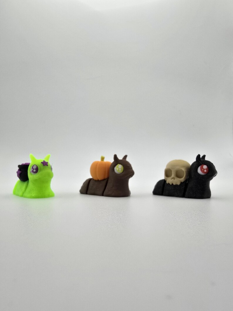 Spooky Snail Trio – Halloween 3D Printed Collectibles - Etsy