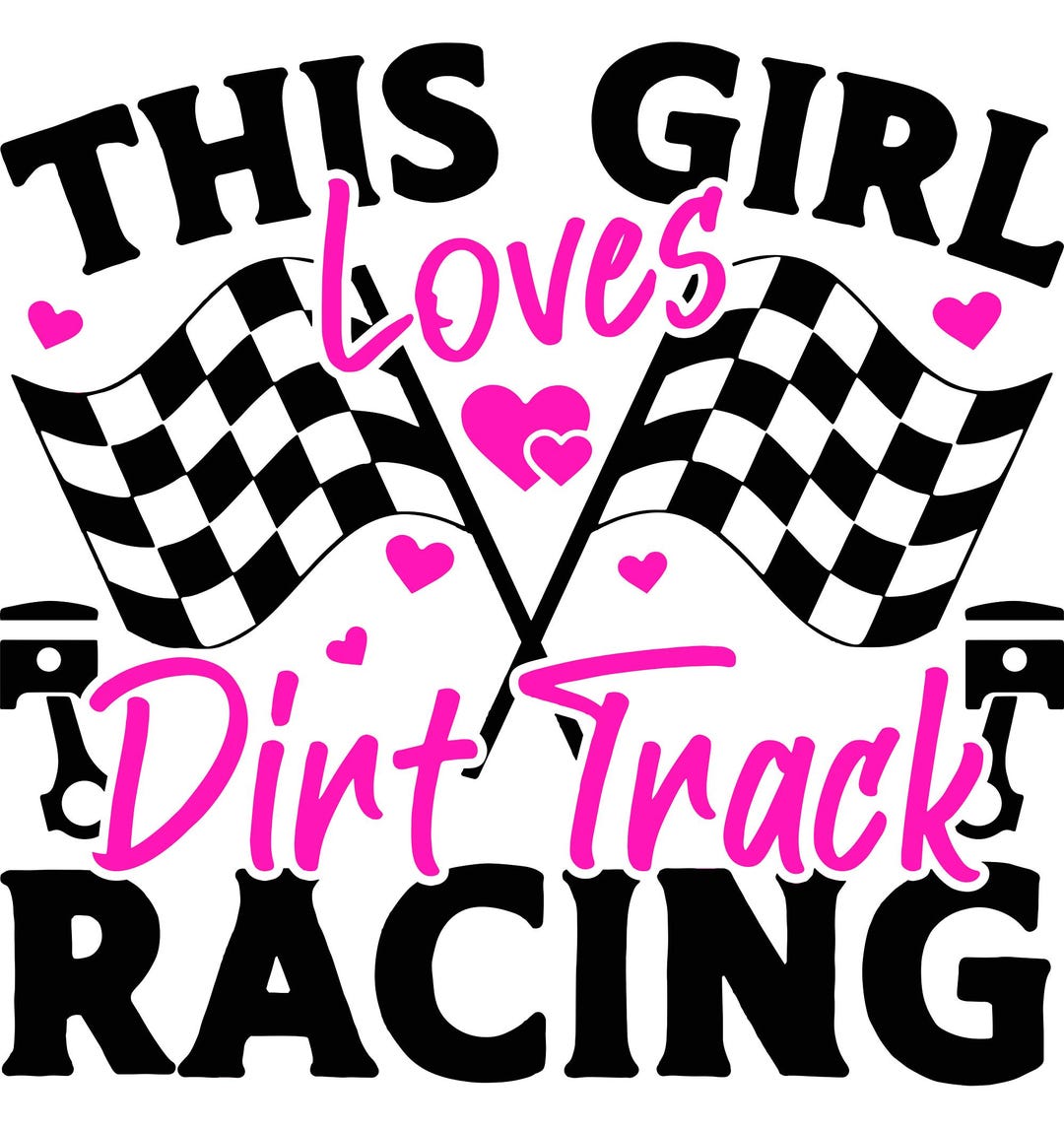 Dirt Track Racing DTF Transfer | Ready to Press - Etsy