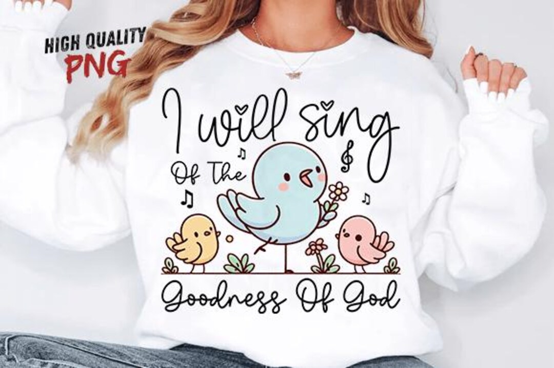 Goodness of God DTF Transfer, Religious Shirt Design - Etsy