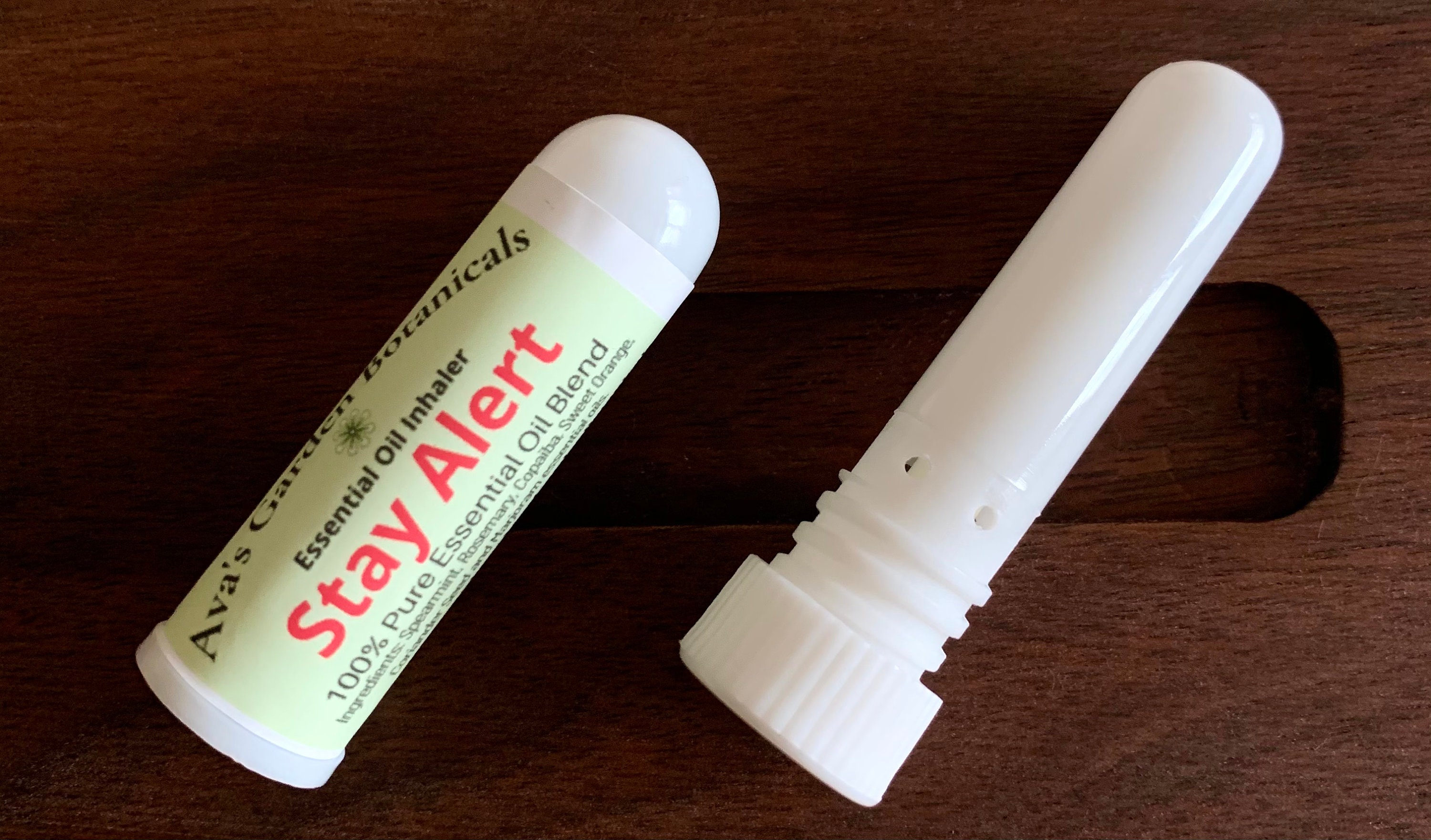 2 Ava's STAY ALERT Aromatherapy Inhalers| Focus | Awake | Alertness ...